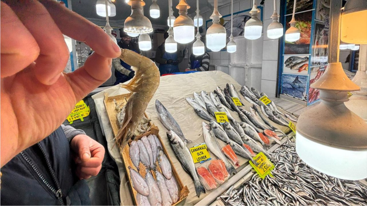 Balıkesir’de balıkçı tezgâhlarında iri boy karides: Jumbo Karides Nasıl ...